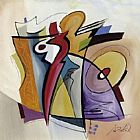 Alfred Gockel Time to Unwind I Painting - iPaintingsforsale.com