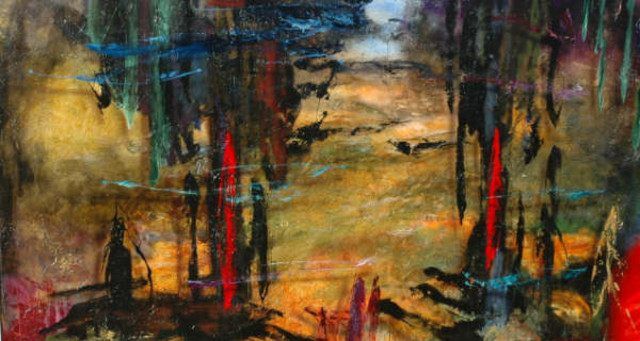 Ben Stack Stumbling between the Immensities Painting ...