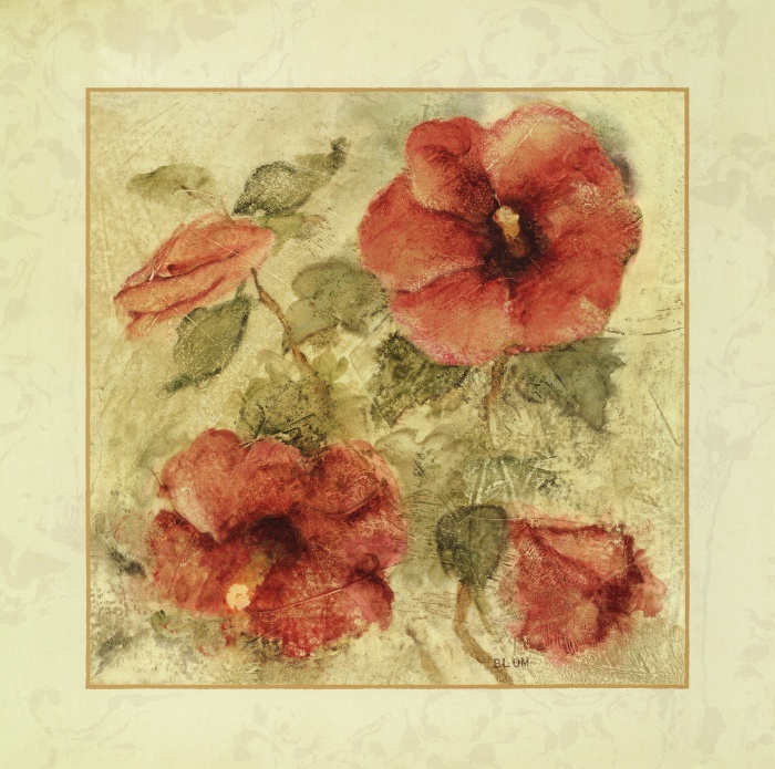 Cheri Blum Soft Hibiscus I Painting - iPaintingsforsale.com