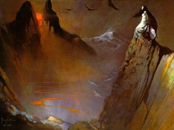 Frank Frazetta Witch Painting - iPaintingsforsale.com