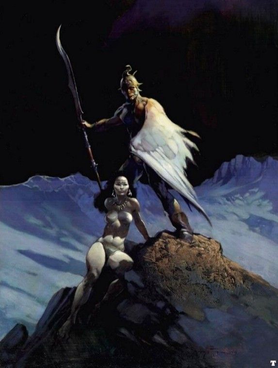 Frank Frazetta Witherwing Painting - iPaintingsforsale.com