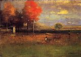 George Inness The Home of the Heron Painting - iPaintingsforsale.com