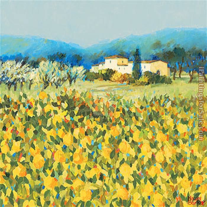 Hazel Barker Lemon Grove Tuscany Painting - iPaintingsforsale.com