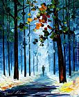 Leonid Afremov AUTUMN ELEGY Painting - iPaintingsforsale.com