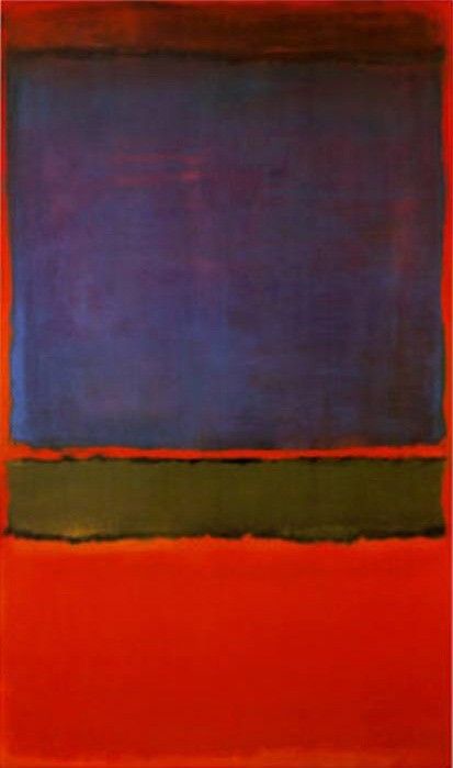 Mark Rothko No 6 Violet Green and Red Painting - iPaintingsforsale.com