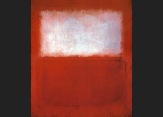 Mark Rothko White over Red3 Painting - iPaintingsforsale.com