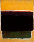 Mark Rothko Untitled (Green, Red, on Orange) Painting ...