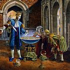 Michael Cheval Swansophone Elegy Painting 50% off - iPaintingsforsale.com