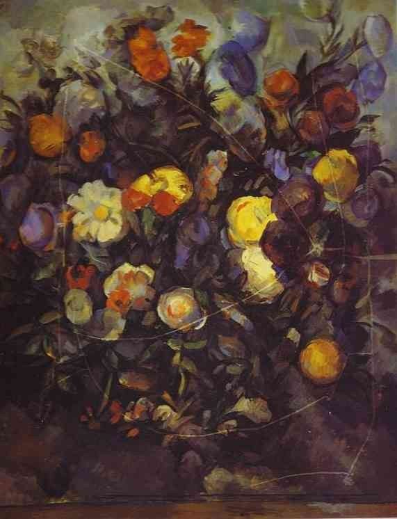 Paul Cezanne Flowers Painting - iPaintingsforsale.com