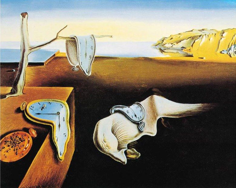 Salvador Dali The Persistence of Memory Painting - iPaintingsforsale.com