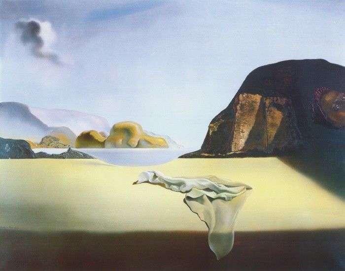 Salvador Dali The Transparent Simulacrum of the Feigned Image Painting ...