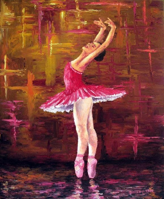 Unknown Artist Ballerina Painting - iPaintingsforsale.com