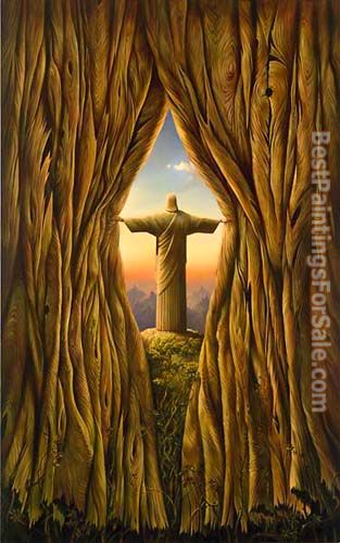 Vladimir Kush above the world Painting - iPaintingsforsale.com