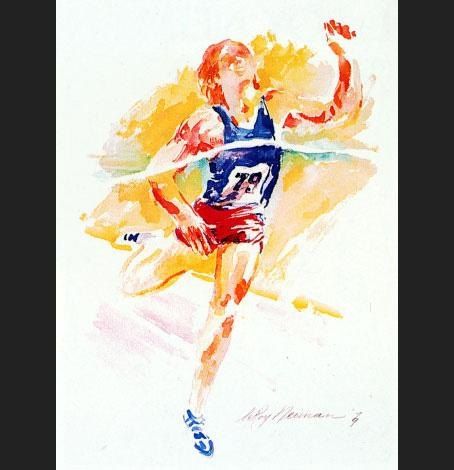 Leroy Neiman Drake Relays Painting - iPaintingsforsale.com