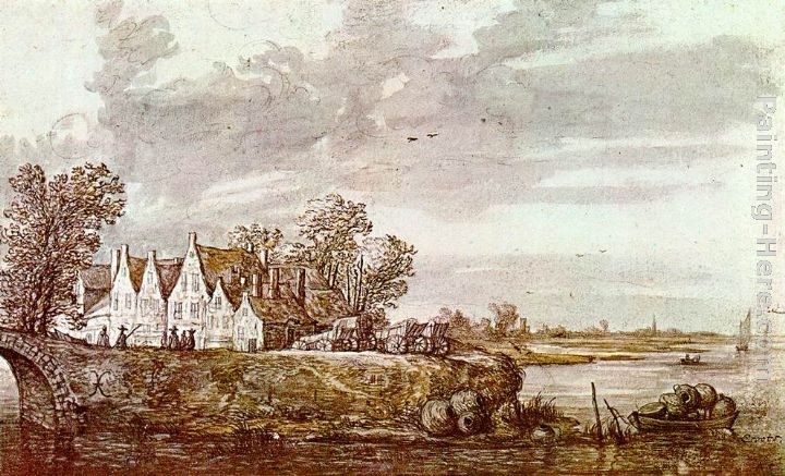 Aelbert Cuyp Landscape Painting - iPaintingsforsale.com