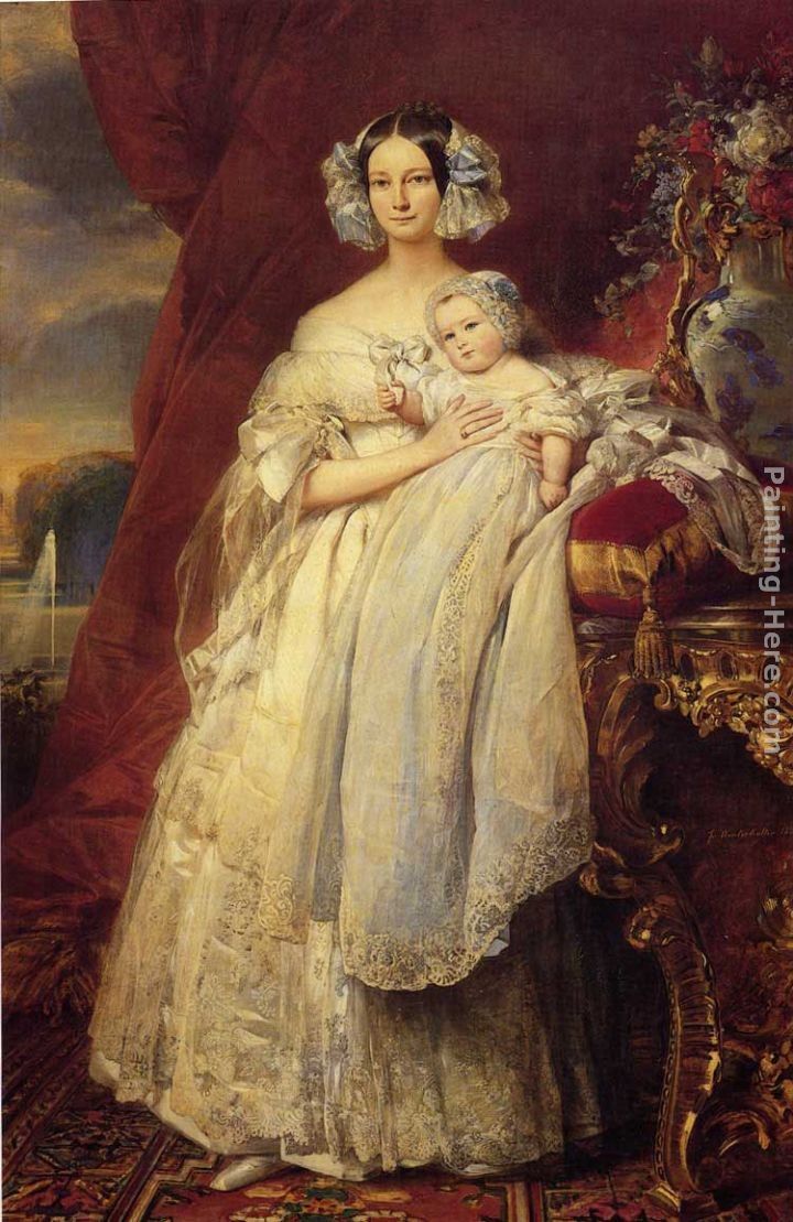 Franz Xavier Winterhalter Helene Louise Elizabeth de Mecklembourg ...