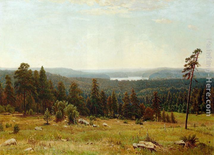 Ivan Shishkin Morning in the Pine-tree Forest Painting ...