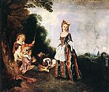 Jean-Antoine Watteau Mezzetin Painting - iPaintingsforsale.com
