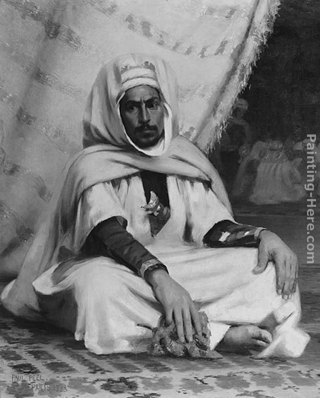 Paul Peel The Arab Chief Painting - iPaintingsforsale.com