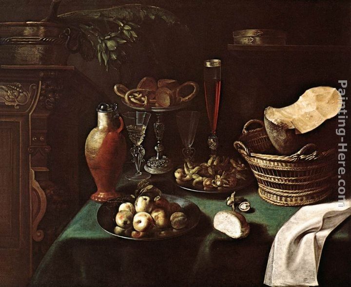 Sebastien Stoskopff Large Still-Life Painting - iPaintingsforsale.com