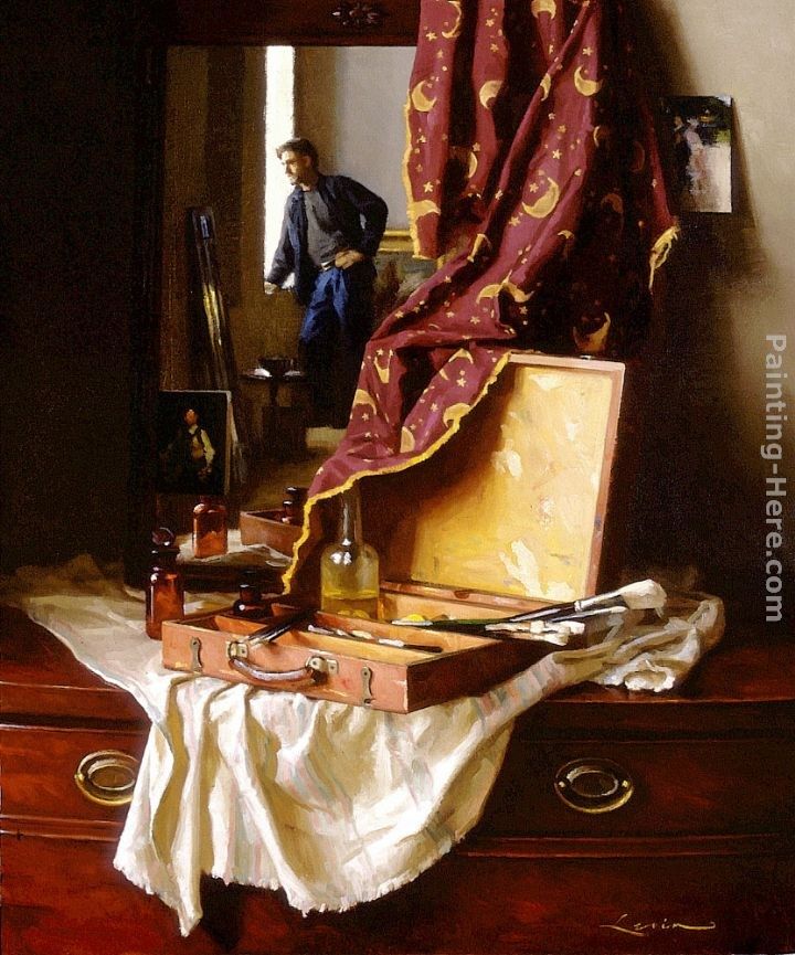 Steven J Levin My Fathers' Paint Box Painting - iPaintingsforsale.com