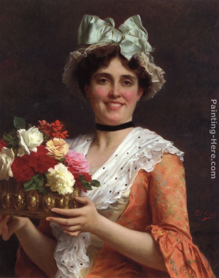 Tito Conti Spring Flowers Painting - iPaintingsforsale.com