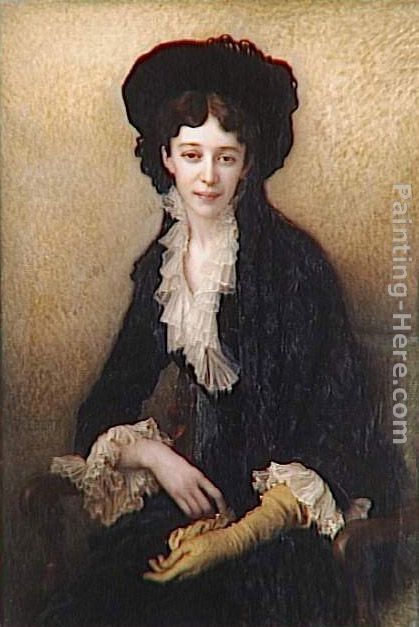 Antoine Auguste Ernest Hebert La Comtesse de Dampierre Painting 50% off ...