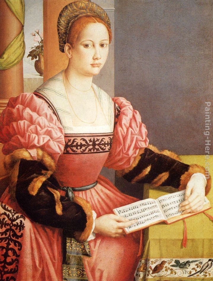 Francesco Ubertini Bacchiacca II Portrait Of A Lady Painting 50% off ...