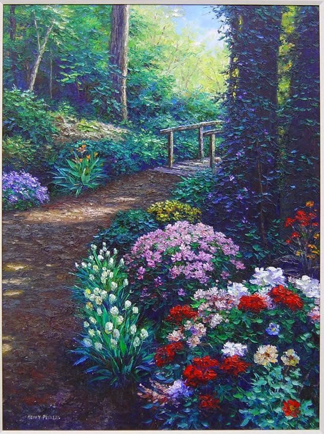 Henry Peeters Rockford Trail Painting 50% off - iPaintingsforsale.com