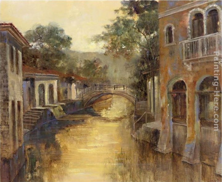 Michael Longo Afternoon River Painting 50% off - iPaintingsforsale.com