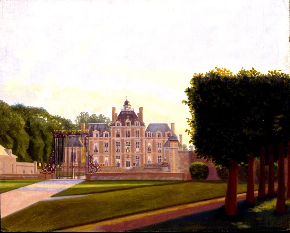 James Childs Chateau Balleroy Painting - iPaintingsforsale.com