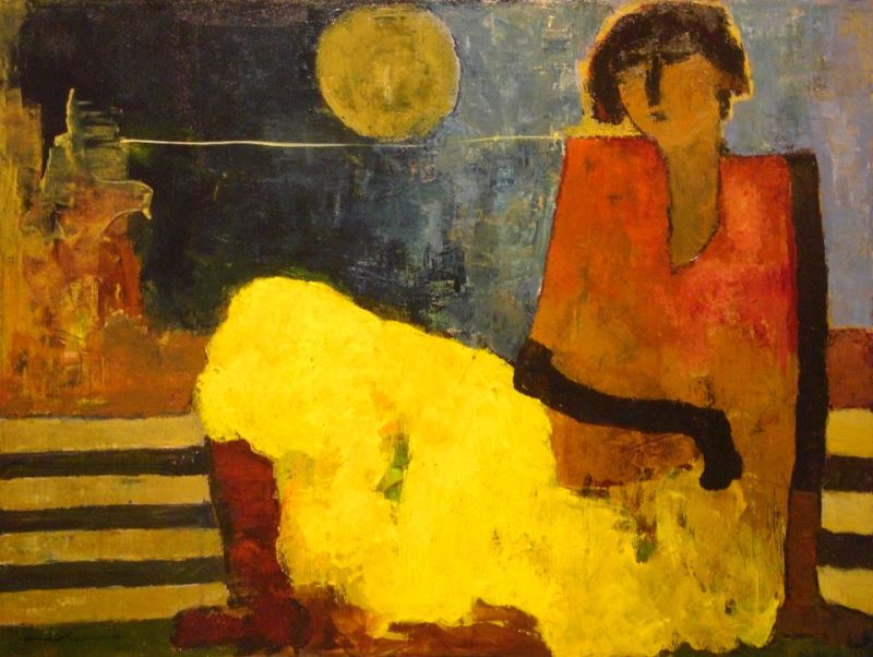 Goli Mahallati Fire Fly Painting - iPaintingsforsale.com