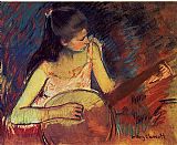 Mary Cassatt Breakfast in Bed Painting - iPaintingsforsale.com